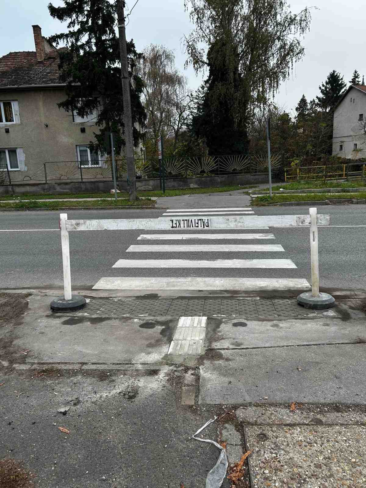 "Safecross Okos Zebra"kivitelezés előkészítő munkálatai kezdődtek ...